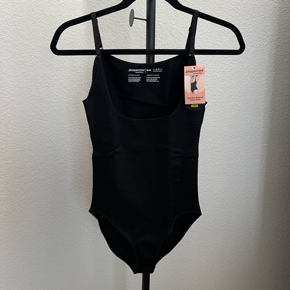 Shapermint | Intimates & Sleepwear | Shapermint Open Bra Bodysuit With ...